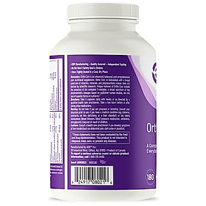 AOR, Ortho Core, Nutritional Support for Foundational Health and Energy, Multivitamin and Mineral Supplement, Vegan, 30 servings (180 capsules)
