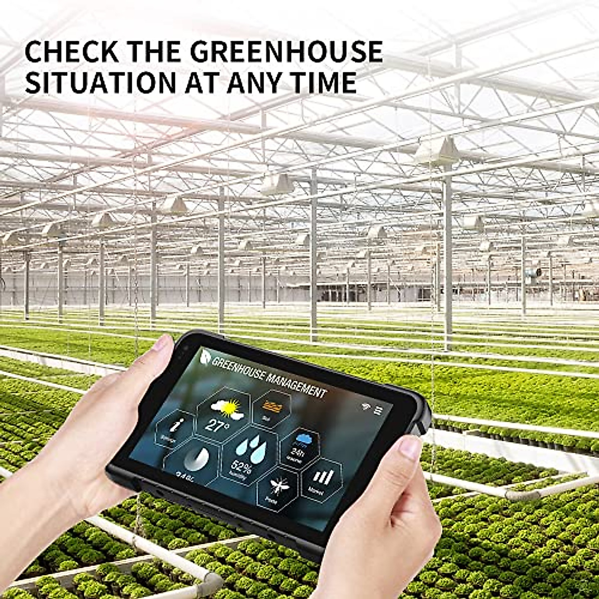 ThinKol 8" Industrial Rugged Tablet for Enterprise Mobile Field Work ...