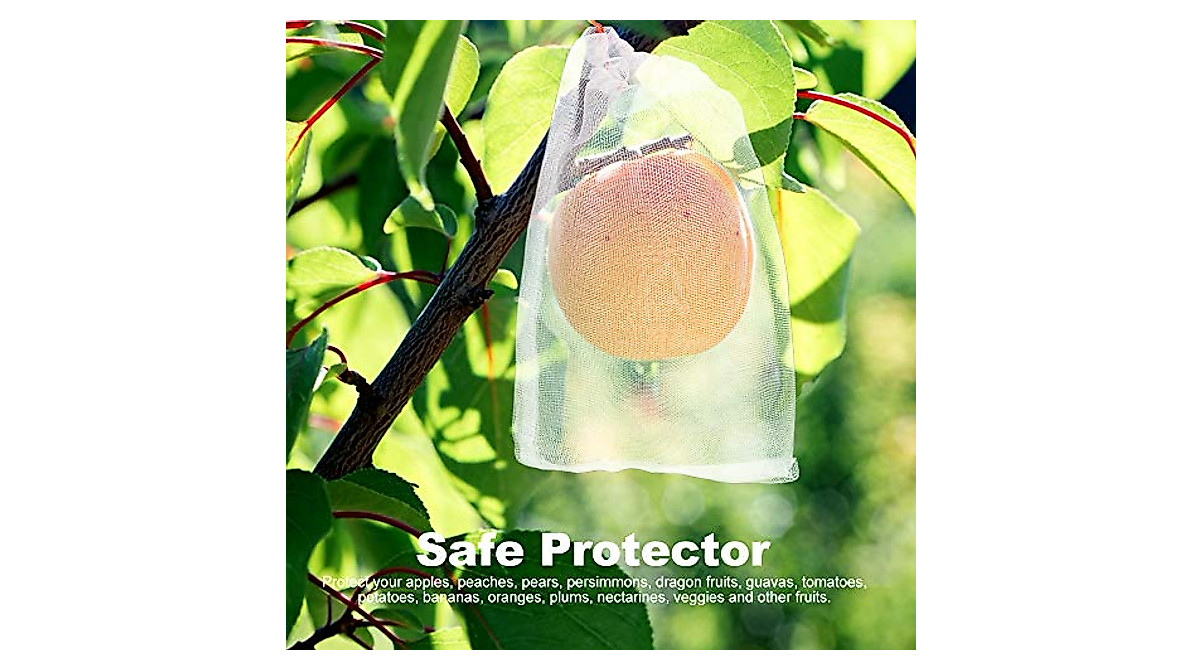 YGDZ 25pcs 12"x8" Fruit Protection Bags | Garden Netting