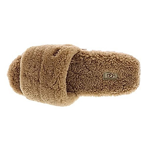 UGG Women's COZETTA Curly Slipper, Chestnut, 8