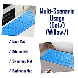 WETOZON Swimming Pool Ladder Mat for Above Ground Pools - 16" x 36" Pool Ladder Pad for Swimming Pool w/Non-Slip Texture Protective Pool Ladder Mat for Above Ground Pool Bunk Bed Ladder Pads (Willow)