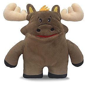 The Tooth Brigade Tooth Fairy Pillow | Fun and Interactive Stuffed Plush Toy with Large Pocket for Lost Teeth, Treasures, Prizes - Perfect for Kids, Boys, & Girls Gift (Twigs Moose)