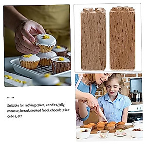 8 Pcs Seal Cookie Mold Cookie Decorating Tools Moon Cakes Chinese Cookie Decorating Stamp Dessert Making molds Christmas Wooden Rubber Stamp Durable Wooden stampers Cake Stamper TEHAUX