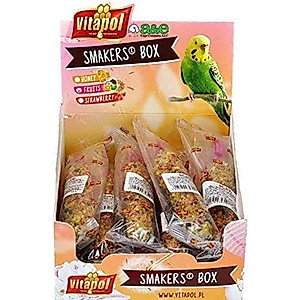 A&E Cage ZVP-3230 Treat Stick Parakeet Display44; Fruit - 12 Piece