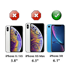 WallSkiN 2 Pack Replacement Belt Clip Holster for Apple iPhone XR OtterBox Defender Series Case | Clip for Belt Holder (Case Not Included)