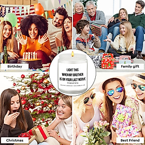 Light This When My Brother is On Your Last Nerve, Funny Sister in Law Gifts, Wedding Gift, Wedding Gift for Bride, Gift for Sister in Law, Bridal Shower Candle, Christmas Gift, Bonus Gag Sister Gift