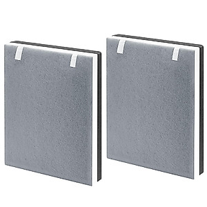 2 Pack Vital 100 True HEPA Replacement Filter Compatible with LEVOIT 100 Air Purifier, H13 and High-Efficiency Activated Carbon Set, Part Number 100-RF
