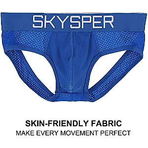 SKYSPER Men's Jockstrap Underwear Mesh Breathable Jock Strap
