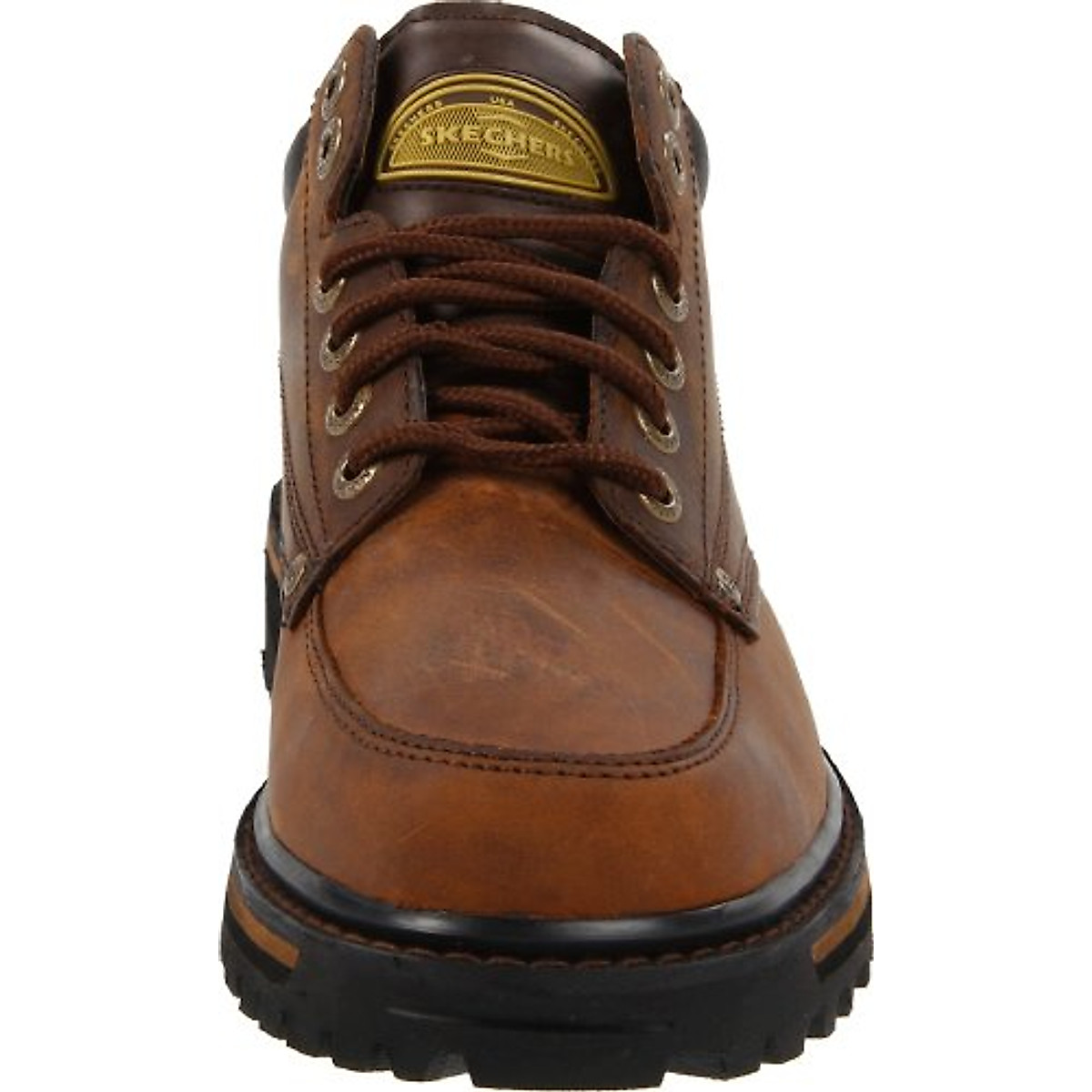 Skechers mens Mariner industrial and construction shoes, Dark Brown, 11 US