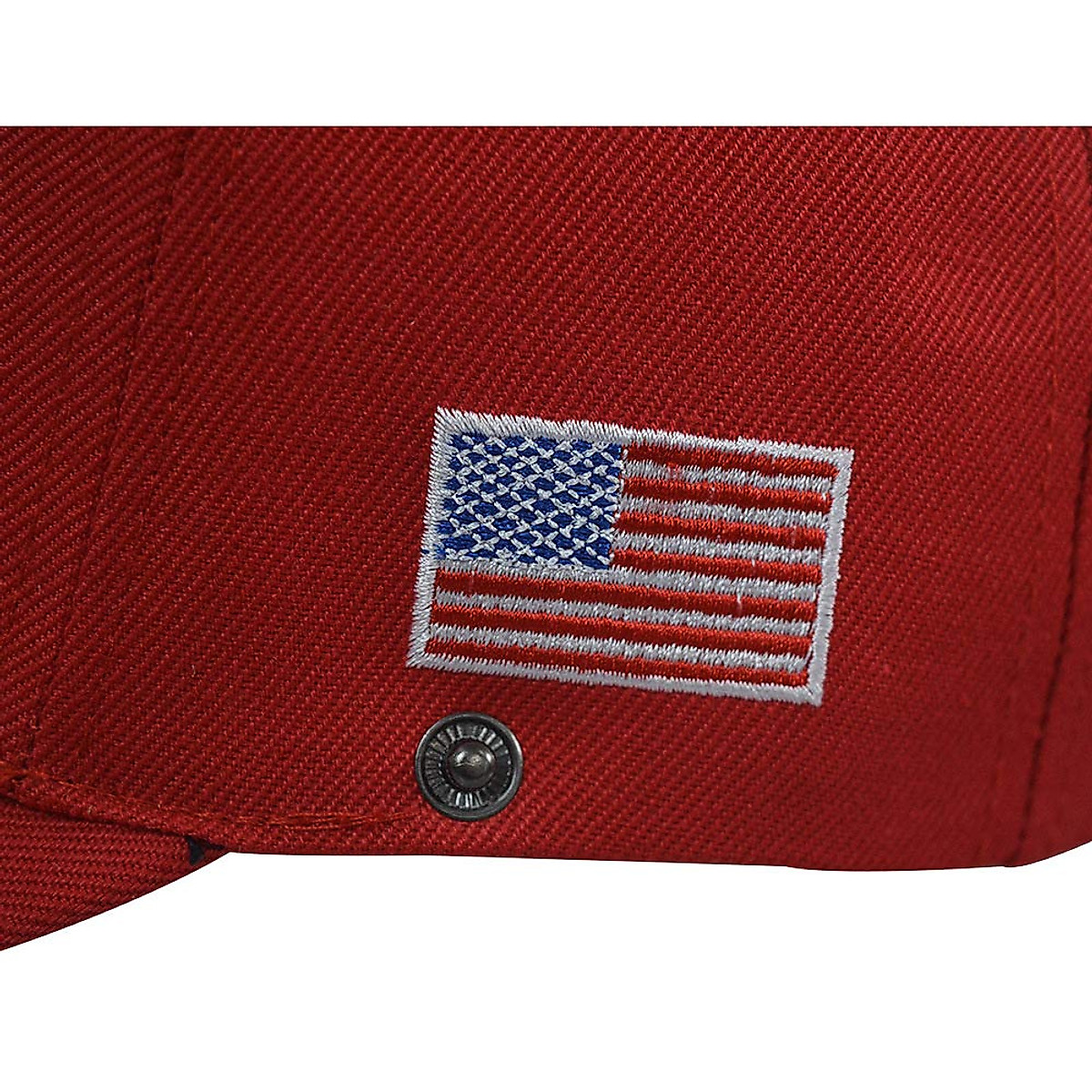 Bestmaple Camouflage Make America Great Again Embroidered Hat MAGA USA Baseball Cap (Make Red)