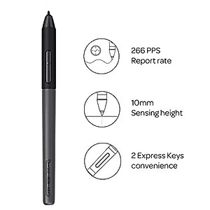 GAOMON Battery-free Pen AP50 with 8192 Levels Pen Pressure Designed for GAOMON PD1161/ PD1220/ PD1320/ PD1561 /PD156PRO Graphics Tablets