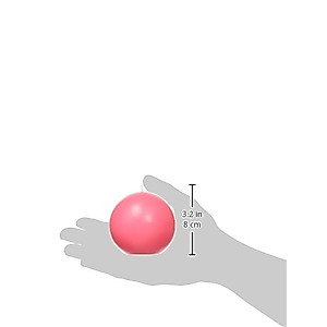 Zest Candle 6-Piece Ball Candles, 3-Inch, Hot Pink