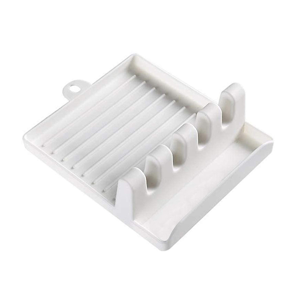 Utensil Holder for Countertop | Spatula Pot Lid Cooking Holders| Kitchen tool gadget | Spoon Rest | Stove Top large rest | Hanging Hook | ladle holder for counter | grill mat utensil holder