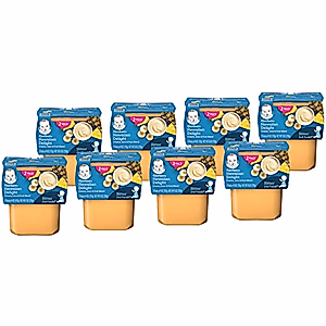 Gerber 2nd Foods Baby Food Tubs, Hawaiian Delight, Creamy Juice & Fruit Blend, 4-Ounce Tubs, 2 CT Per Pack (Pack of 8)