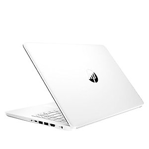 HP Latest Stream 14" HD Laptop, Intel Celeron Processor, 8GB Memory, 64GB eMMC Storage, Fast Charge, HDMI, Up to 11 Hours Long Battery Life, Office 365 1-Year, Win 11 S, Microfiber Bundle, White