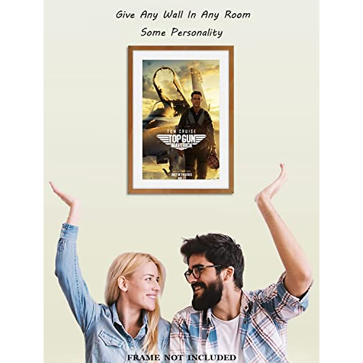 XIHOO Top Gun: Maverick 2022 Movie Unframed Wall Decor Poster 24x36