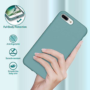 Miracase iPhone 7 Plus case,Night Green