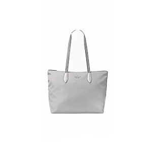 Kate Spade New York Mel Packable Nylon Tote (Nimbus gray)