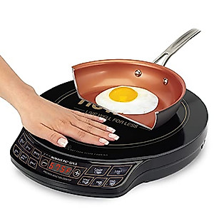 NuWave Precision Induction Cooktop Gold 1500-watt Portable Induction Cooktop & PIC FLEX Precision Induction Cooktop 1300 Watts (PIC Flex)