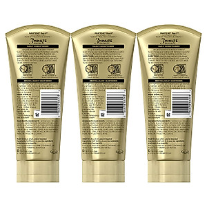 Pantene, Conditioner, Pro-V Daily Moisture Renewal for Dry Hair, 3 Minute Miracle, 6 Fl Oz (Pack of 3)