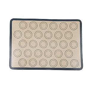 Silicone Baking Mat Nonstick Heat Resistant Liner Oven Sheet Macaron Cake Cookie Toaster Liner Sheet Pastry Kneading Rolling Mat New