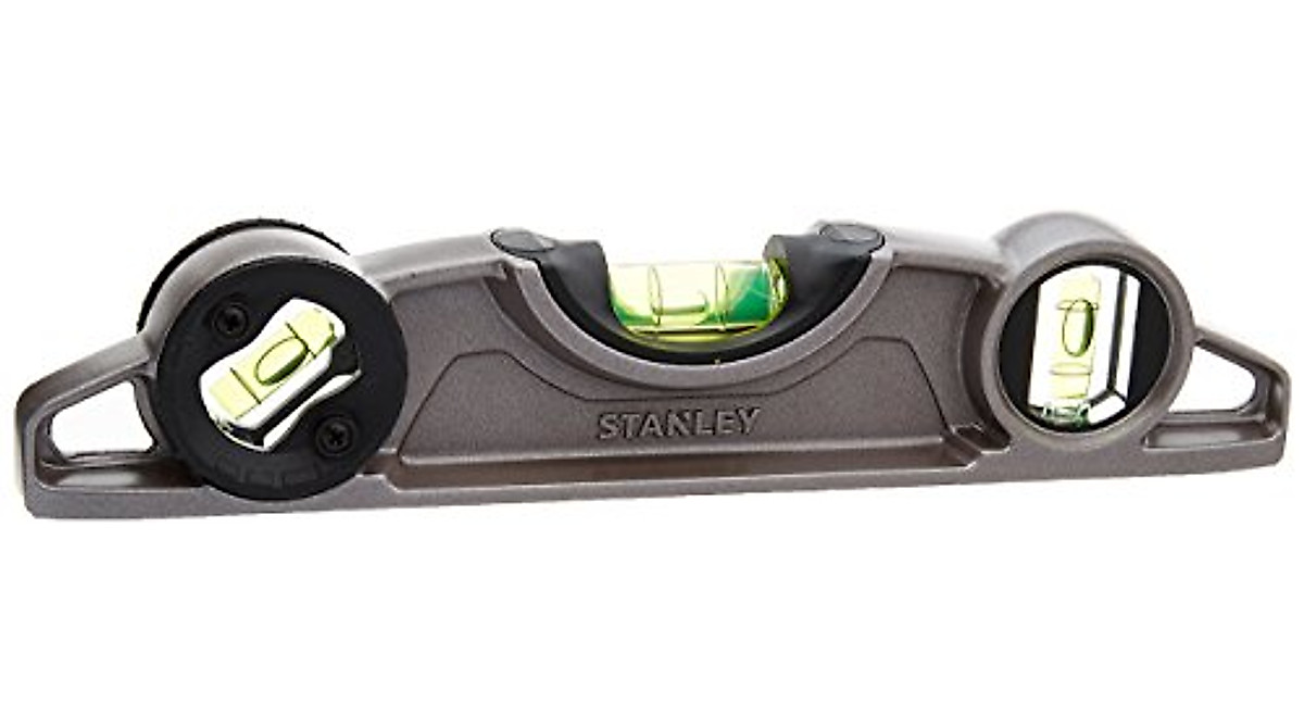 Stanley 9-Inch Magnetic Torpedo Level - Accuracy & Visibility