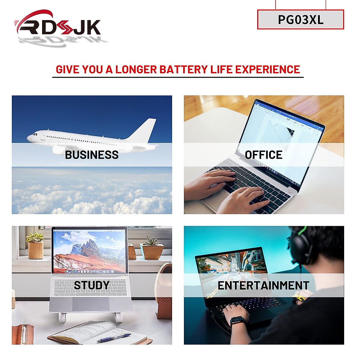 PG03XL 11.55V 65Wh Laptop Battery for HP Spectre X360 15-AP012DX 15-AP011DX 15-AP 15-AP000 AP000NA AP000NF AP000NX AP001NF AP002NG Series 831758-005 HSTNN-LB7C 831532-421 831532-422 TPN-Q168 PG03064XL