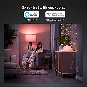 Philips Hue Smart Plug, Instantly Makes Any Plug Smart and Controllable with Hue App, Works with Alexa, Apple HomeKit and Google Assistant, Bluetooth Compatible, 1-Pack, White
