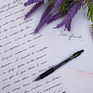 Pilot G-2 Retractable Gel Ink Rollerball Pens - 0.7mm Nib Tip - Wallet Set of 6 - Professional Dark Colours