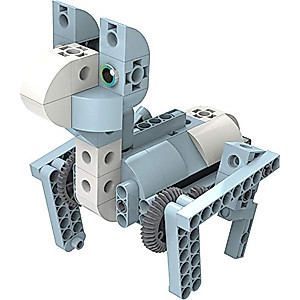 Thames & Kosmos Kids First: Robot Safari - Introduction to Motorized Machines Science Experiment Kit for Ages 5 to 7, Build 8 Robotic Animals Including A Unicorn, Llama, Narwhal & More