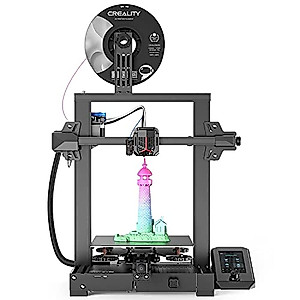 Creality Ender 3 V2 Neo 3D Printers with CR Touch Auto Leveling PC Steel Printing Platform Metal Bowden Extruder Model Preview Function 3D Printer 95% Pre-Install for Beginners 8.66*8.66*9.84 inch