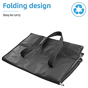 2 Pack XL-Large Insulated Grocery shopping bags, Food Delivery Bag, Durable, Heavy Duty Picnic Cooler Bag, Collapsible, Sturdy Zipper, food transport hot and cold, Reusable and Sustainable