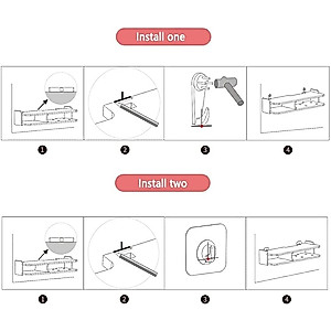 AVEEWA Wireless WiFi Router Storage Box Small Mini Wall Shelves Stuff WiFi Remote Control Storage Box for Bedroom, Living Room 17.7X9.8X4.33 inch