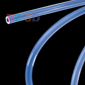 BZ 3D 3M PFA Teflon Bowden Tube 260 Celsius High Temperature Transparent PTFE tubing 2 X 4mm for 1.75mm Filament for Ender 3 CR-10 MK3 MK3S Mega 3D Printer ect.（PFA）
