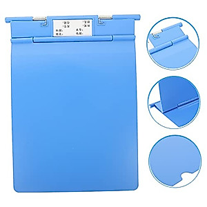 Ciieeo case Folder clipboard Tray Folder Organizer for Desk Hanging File Organizer Legal Size Hanging File folders Paper Holder Plastic File folders Writing Board Number abs a4 Cardboard