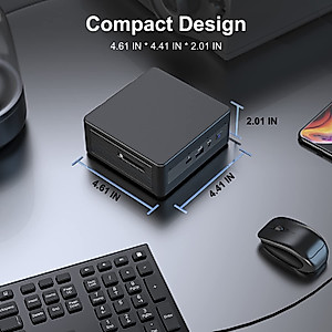 Intel NUC 11 Barebone with Core i5-1135G7 Processor, Ultra-Performance Intel Nuc 11 with Intel Iris Xe Graphics, 8M Cache, Up to 4.20 GHz (No RAM, No SSD, NO OS, Added Components Needed)