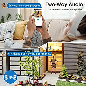 Light Bulb Security Camera 3MP—Only Connect 2.4GHz WiFi Wireless Indoor Surveillance Camera, 1080p HD 355° Pan/Tilt Baby Monitor Auto Tracking/Night Vision/2-Way Talk/Alerts/TF/Cloud(No 5GHz WiFi)