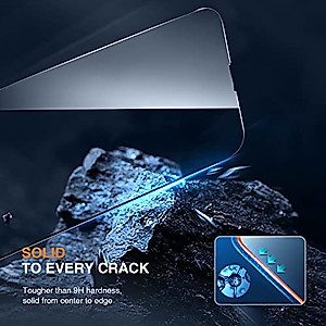 LK 2 Pack iPhone 14 Pro Max Screen Protector [Auto Dust-Elimination] with 2 Pack Camera Lens Protector, 9H Hardness, Easy Installation, Ultra-Thin Anti-Scratch for iPhone 14 Pro Max