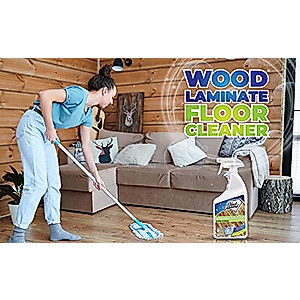 Black Diamond Stoneworks MARBLE & TILE FLOOR CLEANER and Wood & Laminate Floor Cleaner 2-Gallon Bundle