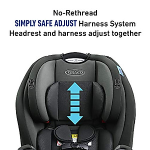 Graco TriRide 3 in 1 Car Seat | 3 Modes of Use from Rear Facing to Highback Booster Car Seat, Clybourne