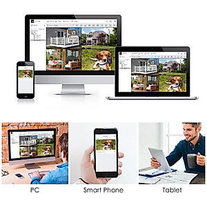 ZOSI 720p 8 Channel Security DVR System HD-TVI 1080P Lite Video, QR Code Scan Remote Access, Hybrid Capability 4-in-1(Analog/AHD/TVI/CVI) DVR Recorder Security Camera (Renewed)