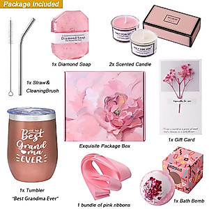 Grandma Gifts, Birthday Gifts for Women, Gifts for Grandma, Christmas Gift Basket for Women Mom, 60th, 70th, 80th Grandma Mothers Day Birthday Gift for Her, Grandparents Day Gift - Best Grandma Ever
