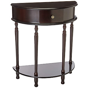 Frenchi Home Furnishing End Table/Side Table, Espresso Finish