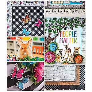 Schoolgirl Style Woodland Whimsy Collection—Bulletin Boards, Bulletin Board Borders, Inspirational Posters, Cutouts, Nameplates, Homeschool or Classroom Décor (374 pc)