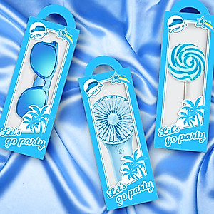 XIAMOOR 12 Pack Blue Party Favor Boxes Blue Party Favors Bag Blue Doll Gift Box Goodie Bag Candy Treat Boxes Blue Birthday Bachelorette Bridal Shower Party Decorations Supplies For Girls Boys