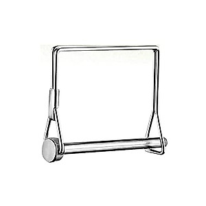 Sunnyway 10 Pcs 1/4 Inch Wire Lock Pin 4 Inch Long Trailer Coupler Pin PTO Pin Heavy Duty Trailer Hitch Locking Pin Safety Shaft Lock Pin for Farm Trailers Tractor Wagons Lawn Garden