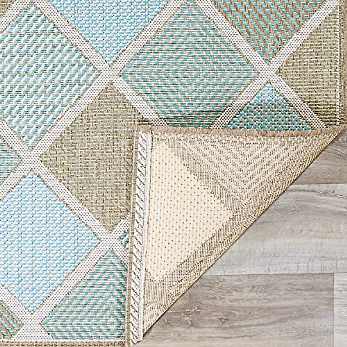 Couristan 2470/2007 Monaco Meridian Area Rugs, 2-Feet by 3-Feet 7-Inch, Multi