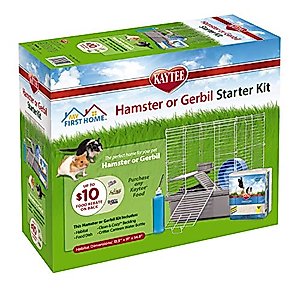 Kaytee My First Home Starter Kit Habitat for Pet Hamsters or Gerbils