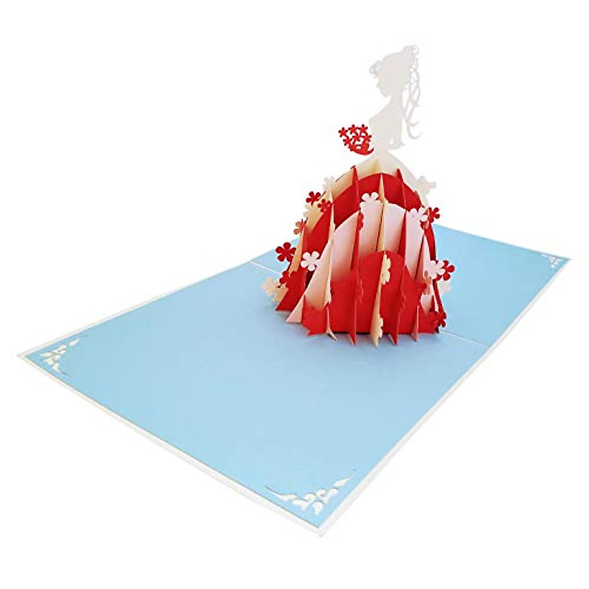 iGifts And Cards Happy La Quinceañera 3D Pop Up Greeting Card - 15th Birthday, Grace, Pink Party, Feliz Quince, Gift, Rose, Unique Special Dance, Congratulations, Fancy Dress, Celebration, Birthday