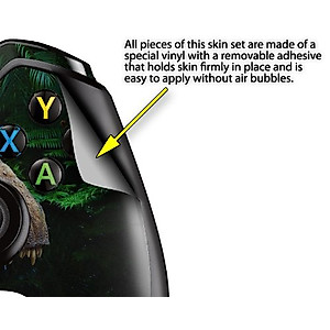 WraptorSkinz Decal Style Vinyl Skin Wrap compatible with XBOX One Original Wireless Controller T-Rex - (CONTROLLER NOT INCLUDED)